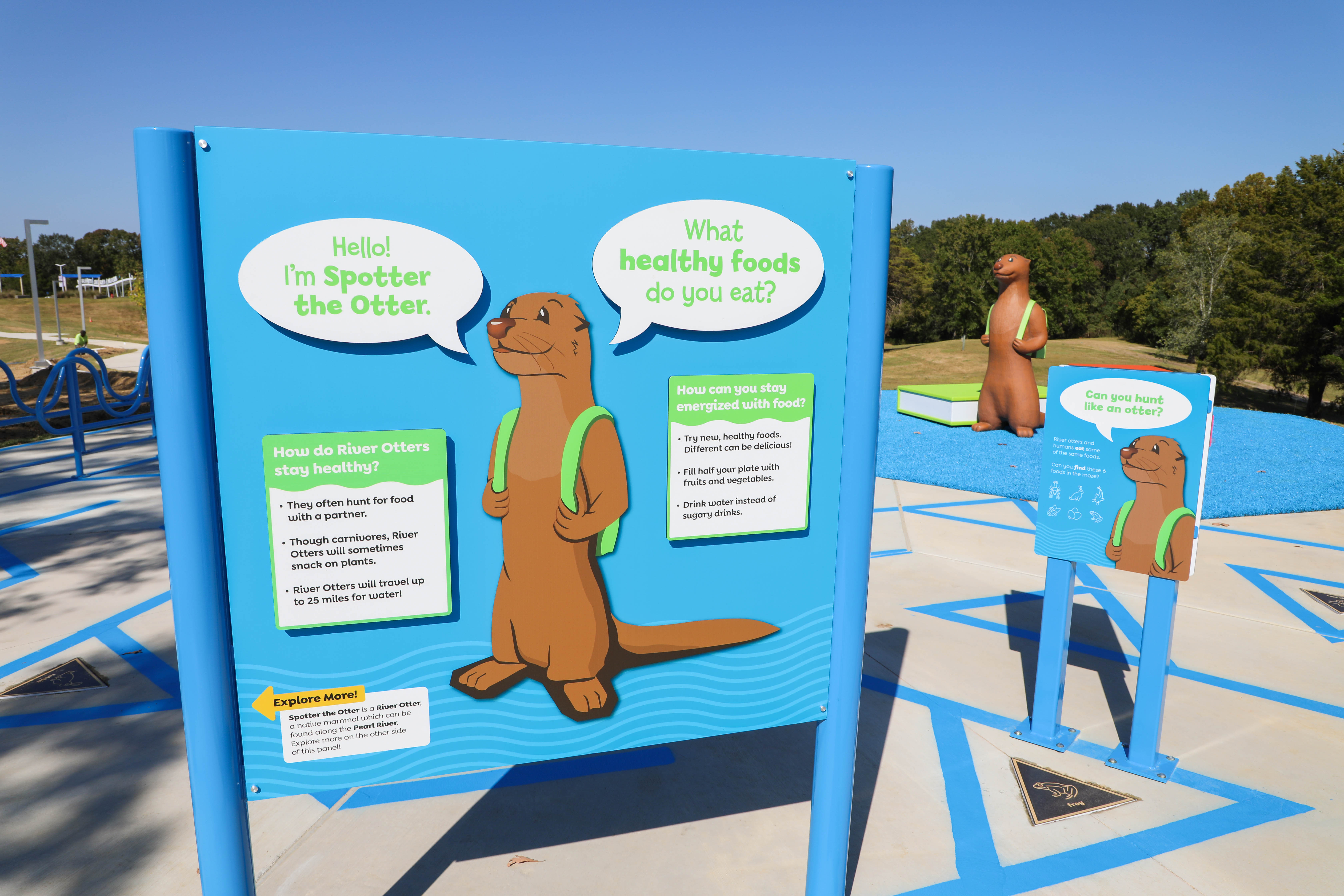 Spotter’s Adventure Trail & LeFleur’s Bluff Signage